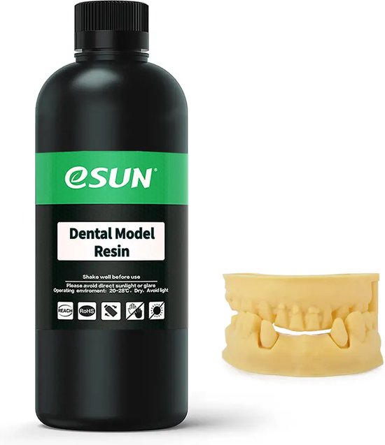 eSun Dental model resin skin 1kg - Résine dentaire | bol