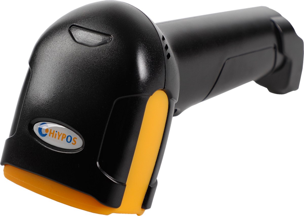 Barcode Scanner - Barcode Scanner Draadloos - Zwart met Oranje | bol.com