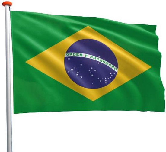 Braziliaanse Vlag - 150x90cm | bol