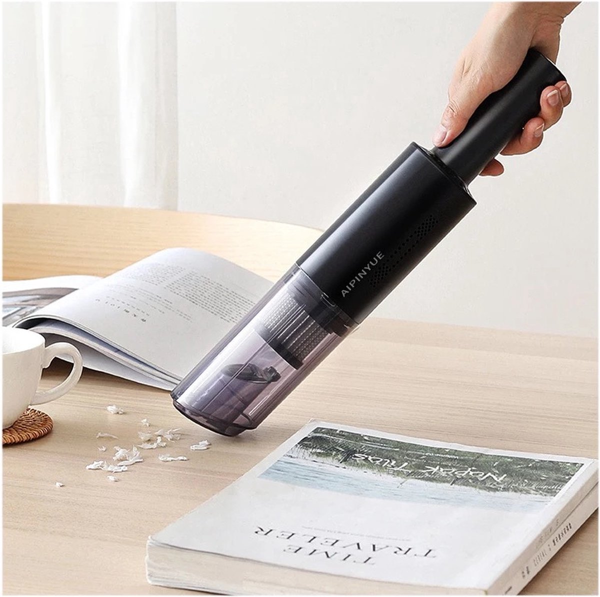 CleanCar - Stofzuiger - Mini Stofzuiger - Auto Stofzuiger - Car Cleaner ...