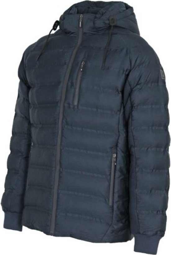 Donnay Bubble Jacket Sven - Winterjas - Navy - Maat XL | bol.com