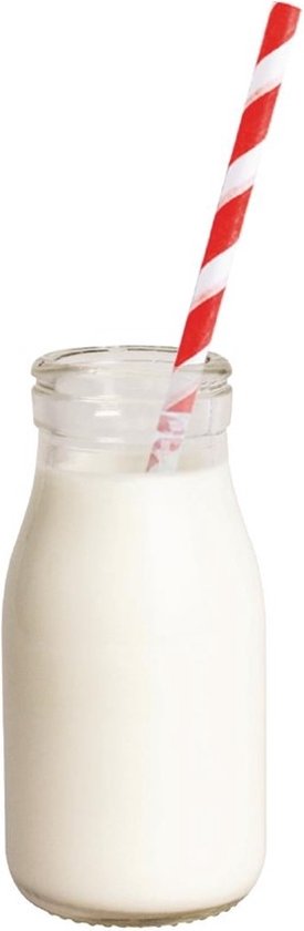 Olympia glazen mini melkfles 20cl | bol