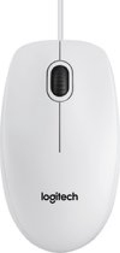 Logitech B100 - Muis - Wit | bol.com