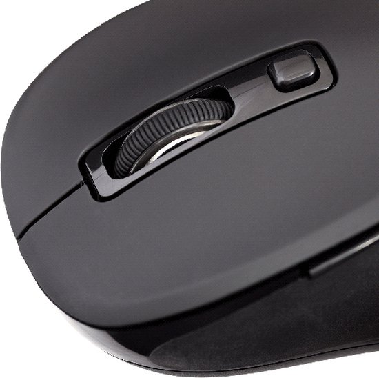 Wireless Mouse V7 MW300 Black | bol