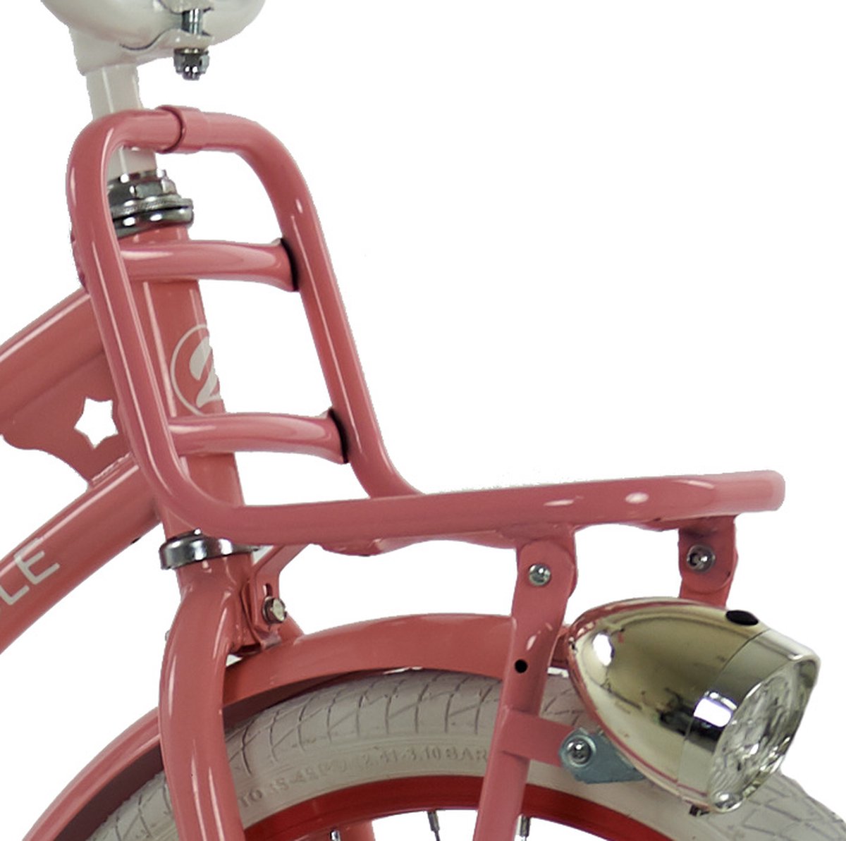 2Cycle Lady Kinderfiets - 20 inch - Voordrager - Roze - Meisjesfiets ...