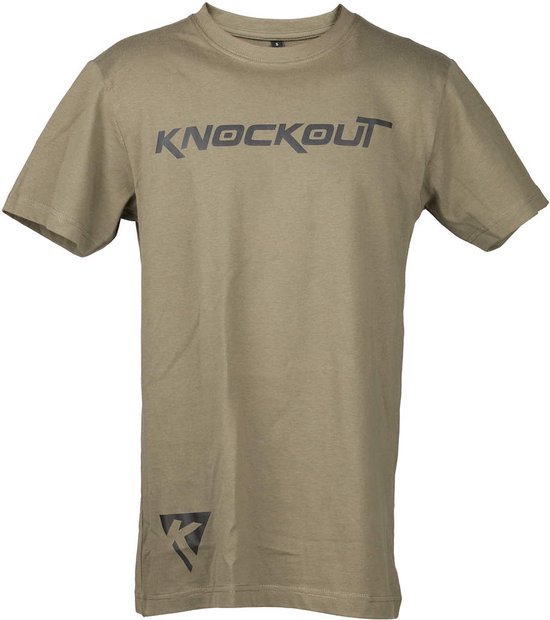 Knockout shirt groen/zwart logo | S | bol.com