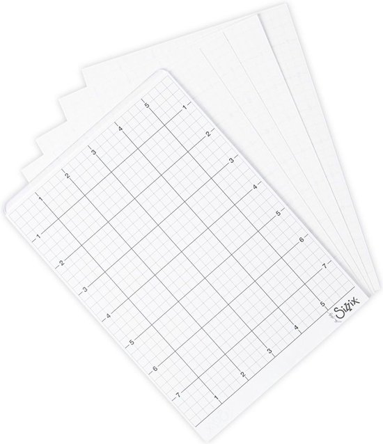 Sizzix Sticky grid sheets - inspiRood | bol.com