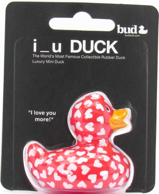 Luxury mini I-u Duck van Bud Duck: Mooiste Design badeend ter Wereld ...
