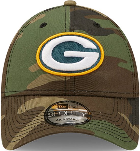 New Era Green Bay Packers 9FORTY NFL Camo Baseball Cap - Green | bol.com