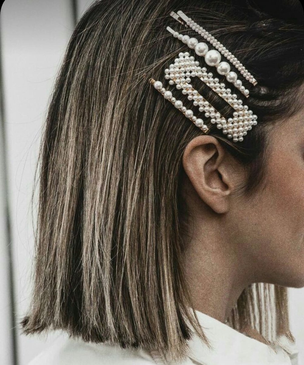 Elegante witte parels haarspelden kit bruid haarspelden voor vrouwen ...