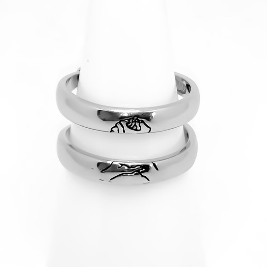 CouplesPicks pinky promise ring set | belofte ring | 925 zilver | dames ...