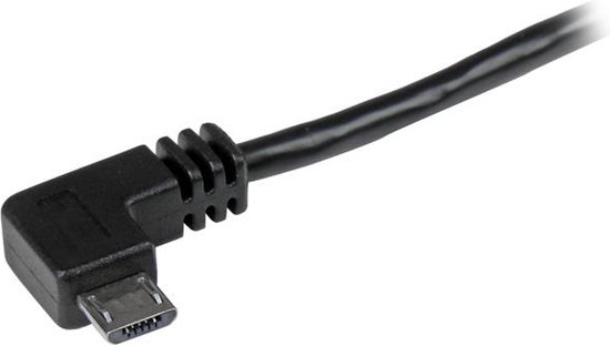 StarTech Micro-USB kabel met rechts haakse connectors - M/M - 1m | bol.com