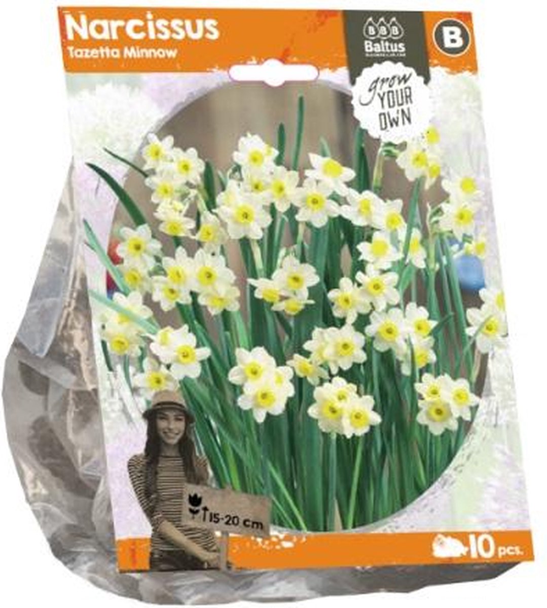 Baltus Narcissus Tazetta Minnow bloembollen per 10 stuks | bol.com