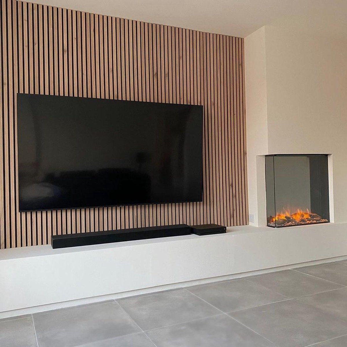 5+1 FREE Panneau Acoustique Mural en Bois - Chêne Naturel - 240cm x 60cm | bol.com