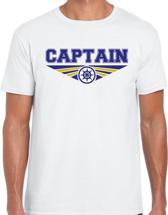Captain t-shirt heren - beroepen / cadeau / verjaardag XXL | bol