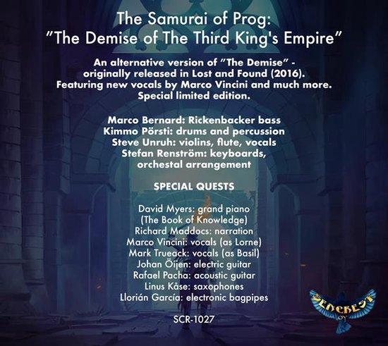 Demise Of The Third Kings Empire, Samurai Of Prog | CD (album) | Muziek ...