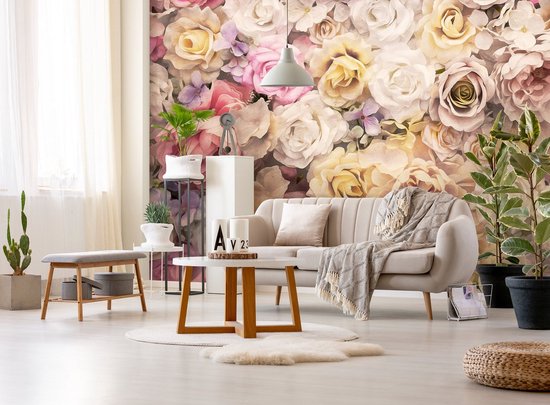 Fotobehangkoning - Fotobehang - Behang - Roos - Rozen - Bloemen ...