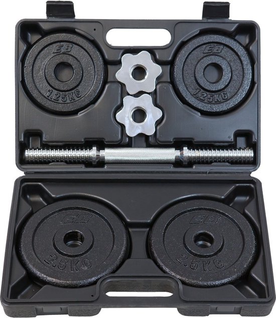 Halterset - 7delig - in koffer - gietijzer | bol.com