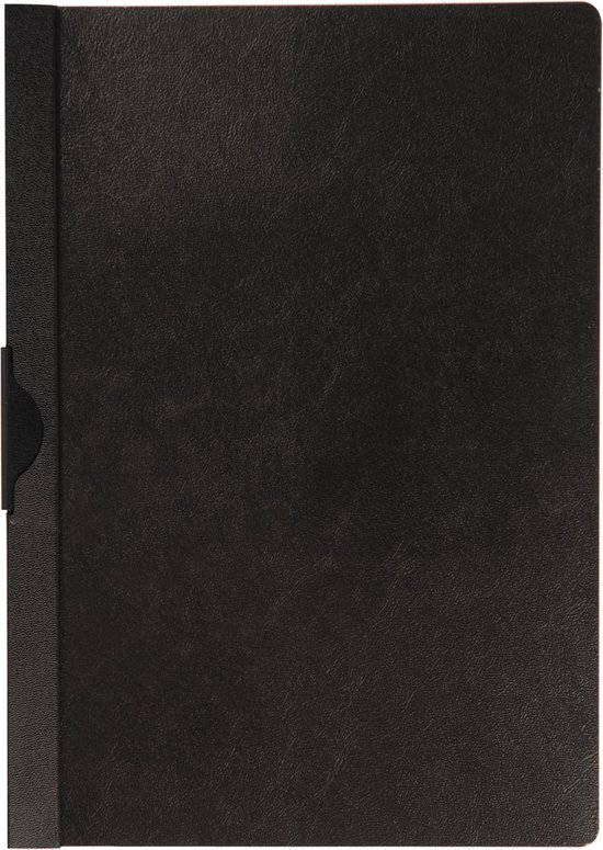 Q-CONNECT Klemmap metalenclip A4 60 vel Transparant zwart 25 stuks | bol