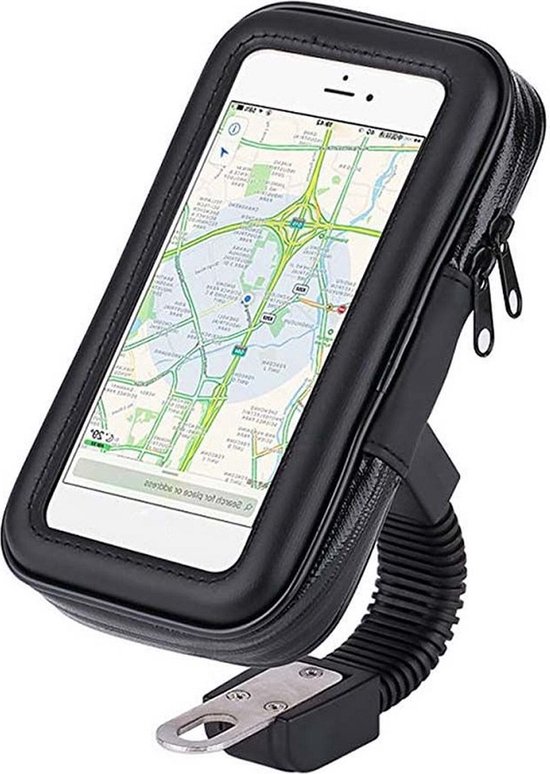 LuxeBass Motor en Bromfiets telefoonhouder - Motorhouder Smartphone ...