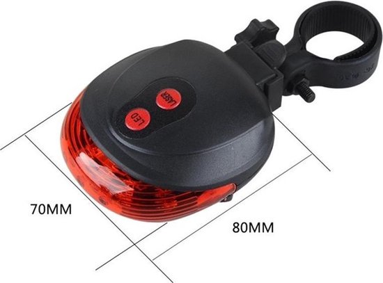 Fiets Achterlicht Laser I Fietslamp Balzak I Laser Fiets Achterlicht I ...