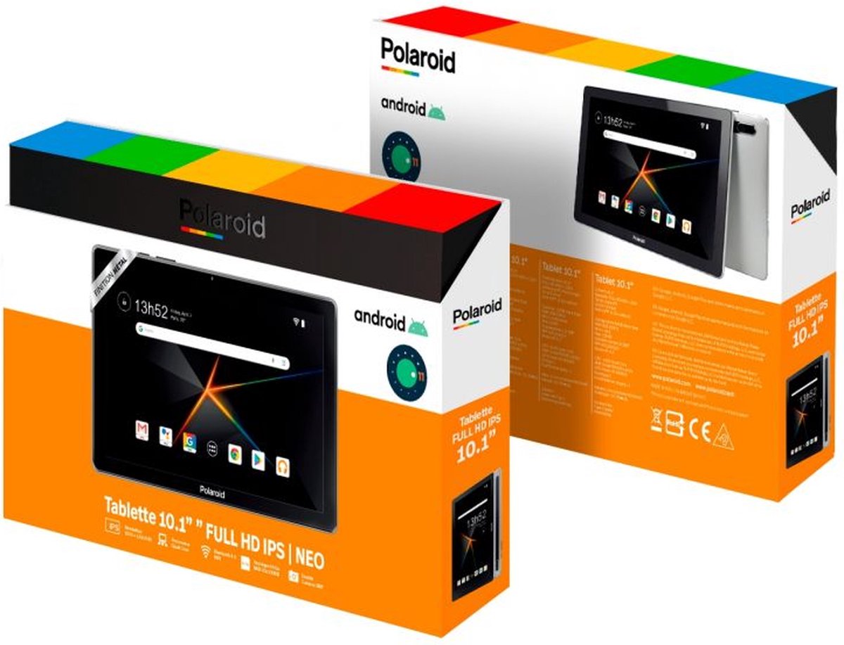 POLAROID Neo 10.1''-tablet - Android OS 11 - Full HD 1920 * 1200 IPS ...