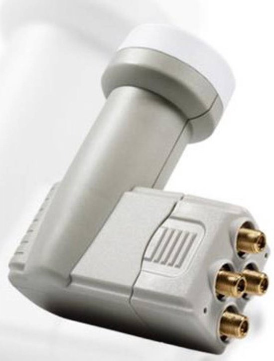 Smart TEQS Quad LNB Feed-opname: 40 mm vergulden aansluiting ...