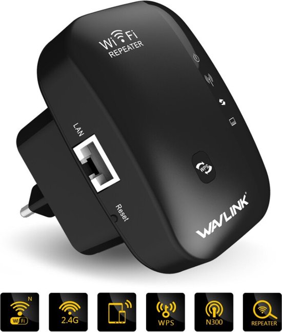 Bolture Wifi Versterker Stopcontact - Wifi Router - Wifi Repeater ...