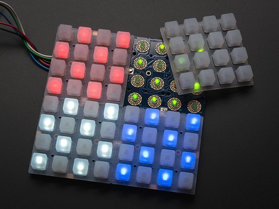 Trellis Monochrome Driver PCB for 4x4 Keypad van Adafruit 1616 | bol