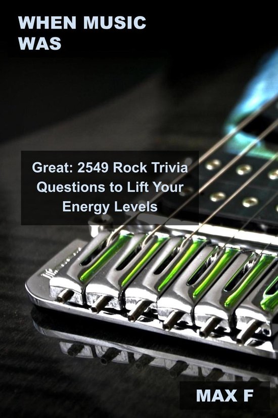 Classic Rock Music Quiz Trivia 1 - When Music Was Great: 2549 Rock ...