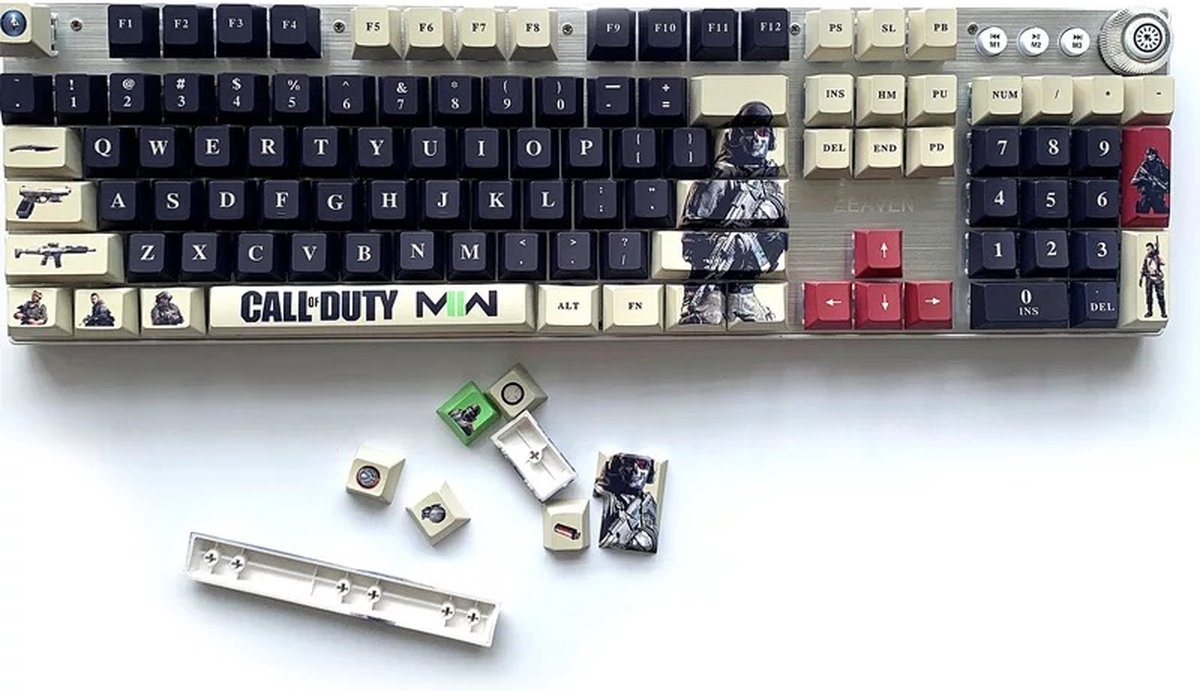 Call of Duty keycap set - keycaps - gaming toetsenbord | bol.com