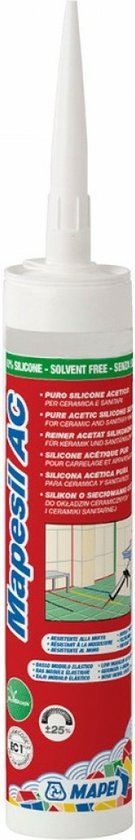 Mapei Mapesil AC Siliconenkit - Voor Afdichten Van Voegen - Kleur 130 ...