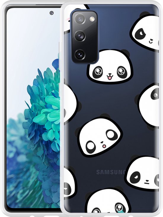 Samsung Galaxy S20 FE Hoesje Panda Emotions - Designed by Cazy | bol