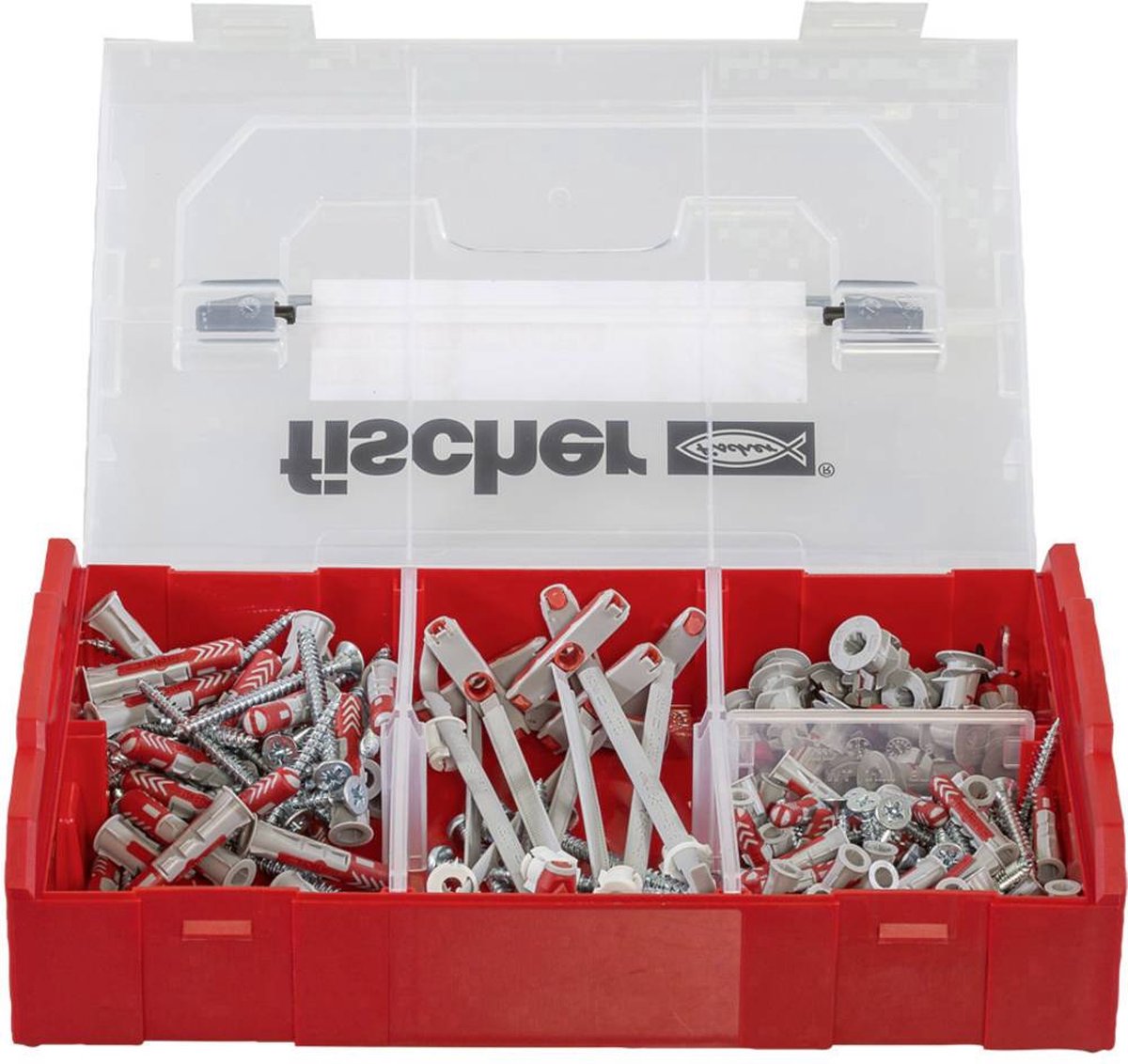 Fischer FIXtainer DUO-Line Deuvelset 548862 1 stuk(s) | bol.com