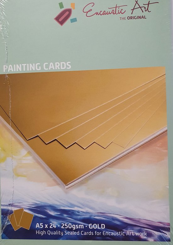 Encaustic Goud A4 papier 24 stuks | bol