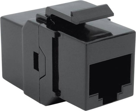 Bachmann RJ45 Netwerk Adapter CAT 6 [1x RJ45-bus - 1x RJ45-bus] Zwart | bol