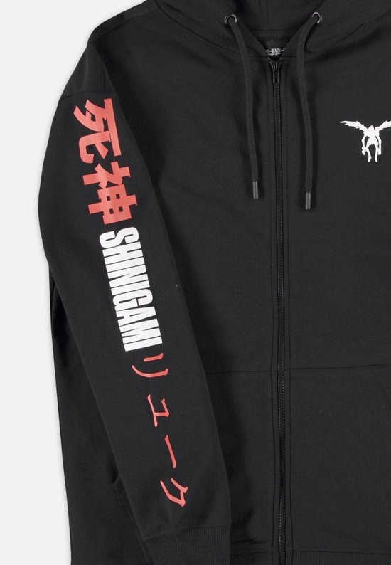 Death Note Vest met capuchon -L- Shinigami Demon Zwart | bol.com
