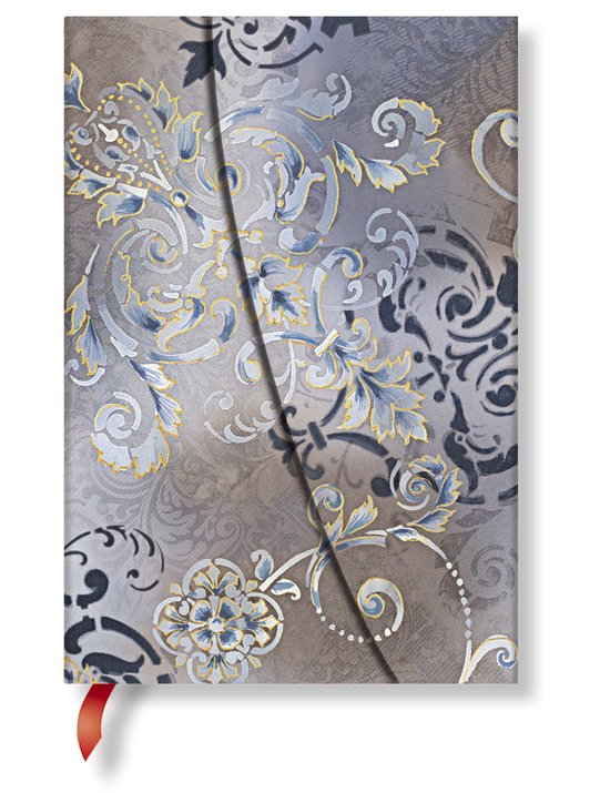 Gossamer Grey Mini Unlined Hardcover Journal, Paperblanks ...