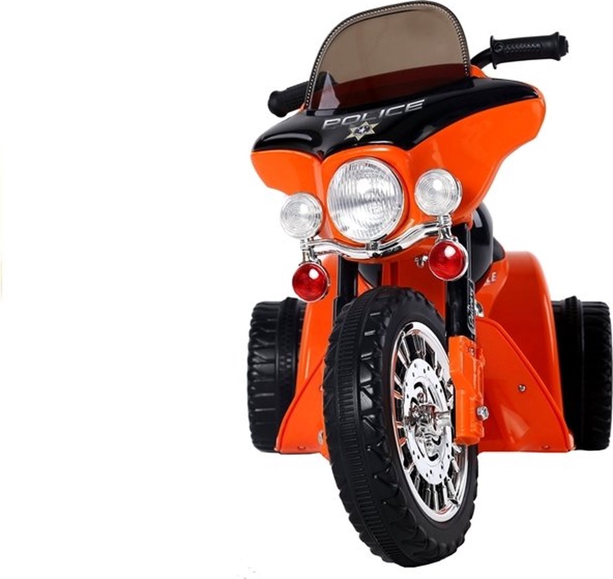 Elektrische politie chopper - trike - motor voor kinderen tot 25kg max ...