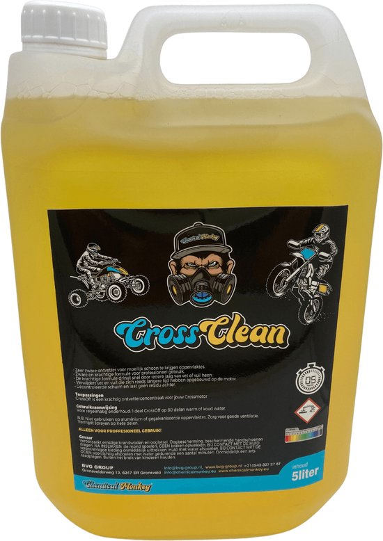 Chemical Monkey Cross clean - 1L - Geconcentreerde motorcross reiniger ...