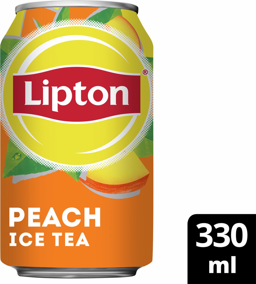 Lipton Ice Tea Peach - 48 x 330 ml - ijsthee in blik ...