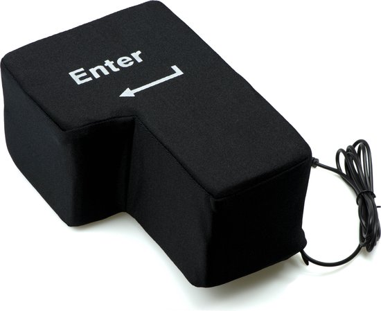ENTER toets groot USB anti-stress pad | bol