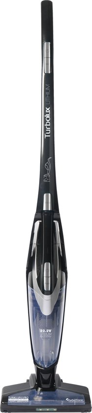 TurboTronic Lux900 - Steelstofzuiger met Kruimeldief - Zwart/Zilver | bol