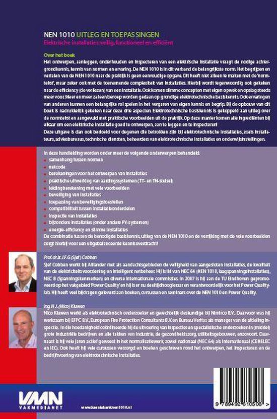 NEN 1010 Uitleg en toepassing - Boek over elektrische installaties en normen | bol