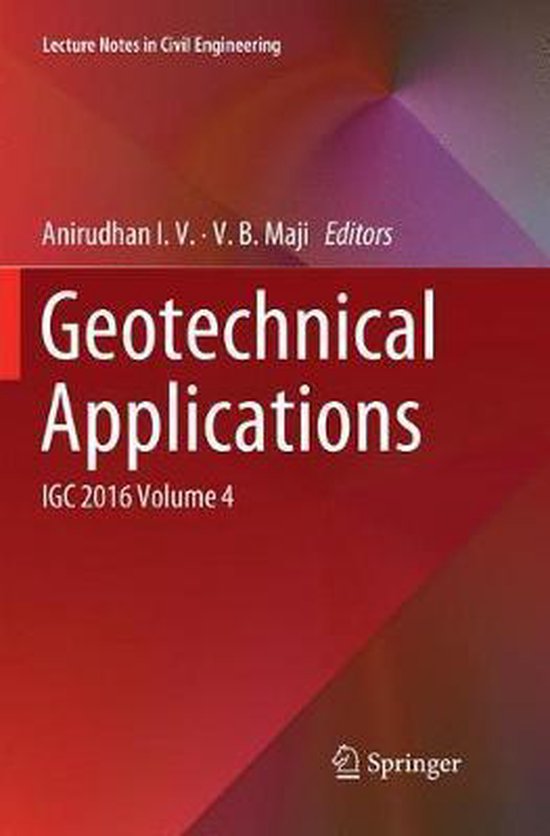 Lecture Notes in Civil Engineering- Geotechnical Applications ...