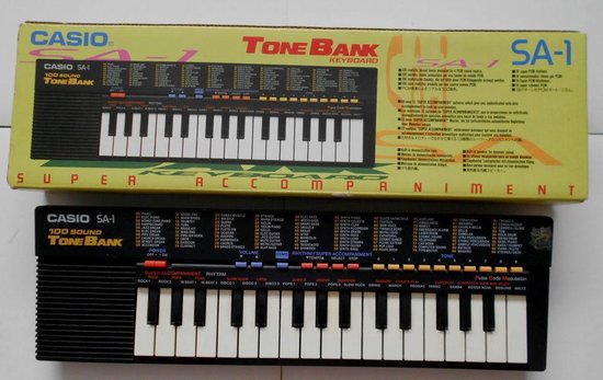 CASIO SA-1 TONE BANK KEYBOARD | bol