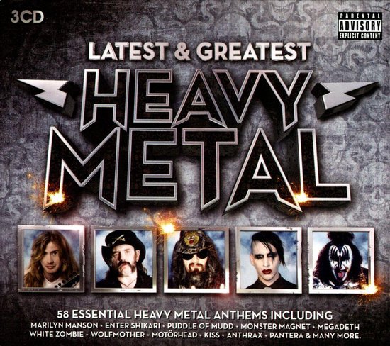 Latest & Greatest - Heavy Metal, various artists | CD (album) | Muziek ...