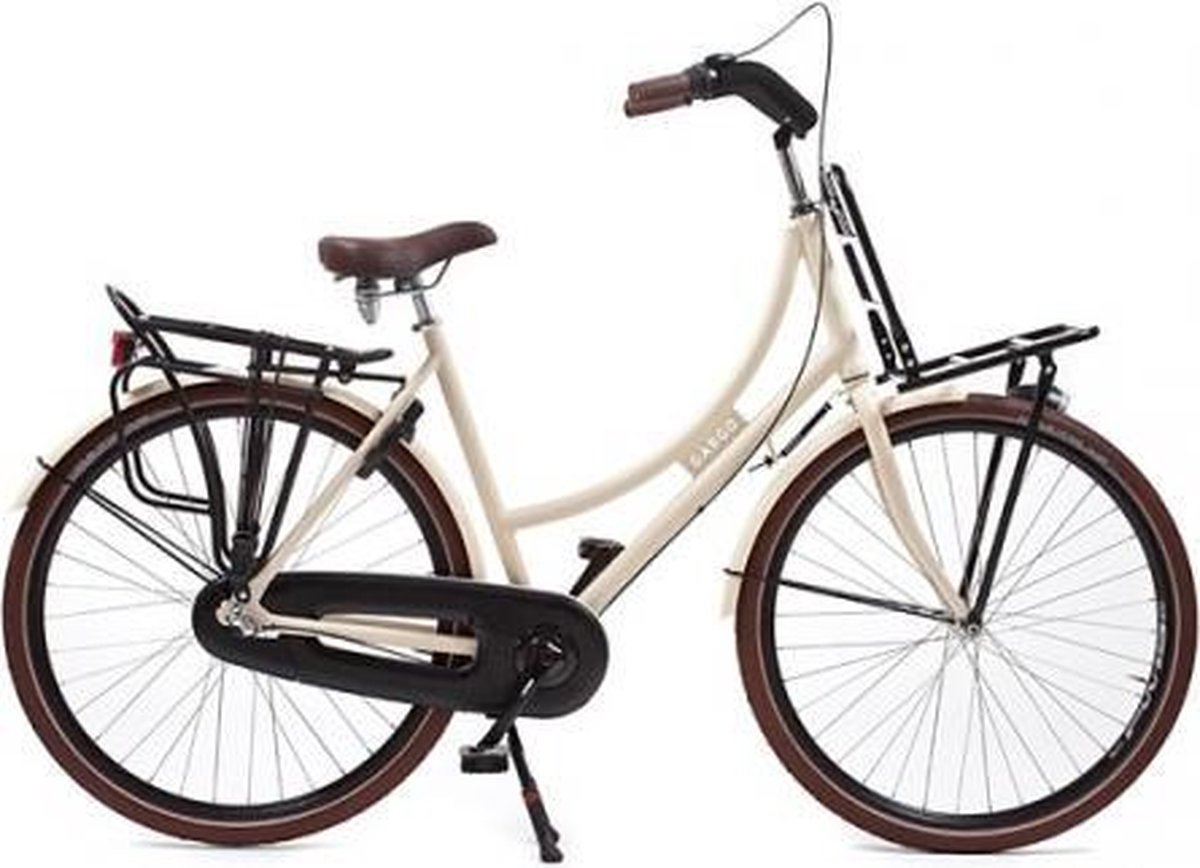 Avalon Cargo Transport - Fiets - Vrouwen - Wit - 55 cm | bol.com