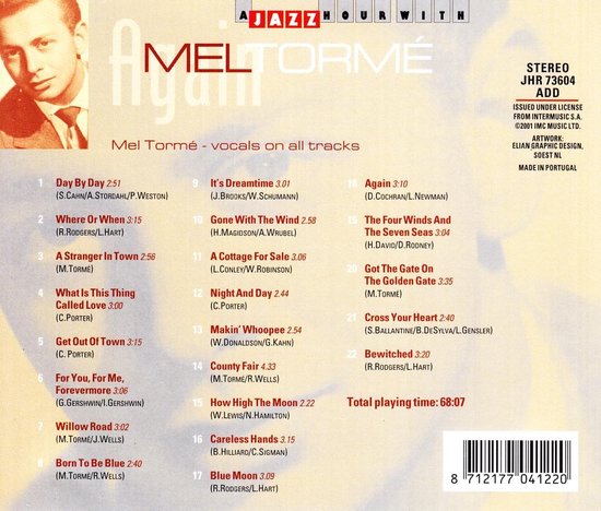 Again, Mel Torme | CD (album) | Muziek | bol