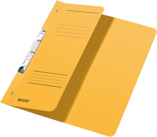 Leitz Cardboard Folder, A4, yellow Geel | bol